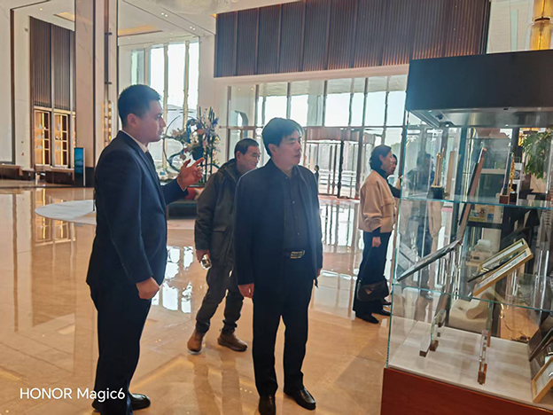 【访企拓岗在行动】深化产教融合 共育酒店英才 校党委书记许德寿带队赴恒力酒店公司开展访企拓岗与产业学院建设调研